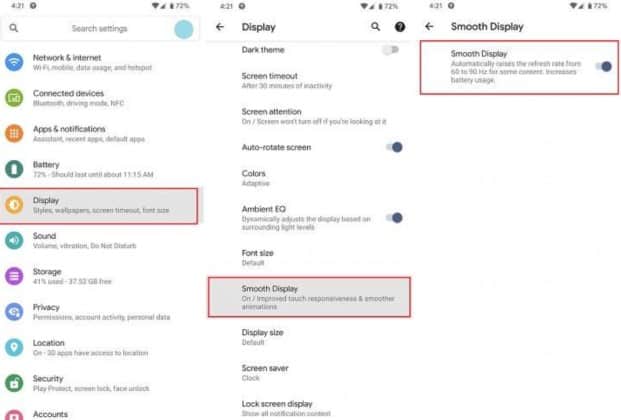 How to Change the Resolution and Refresh Rate on Android