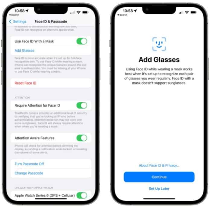 How to Use Face ID With a Mask