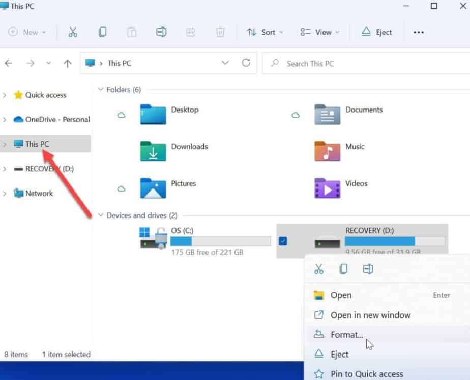 How to Format a Hard Drive in Windows 11